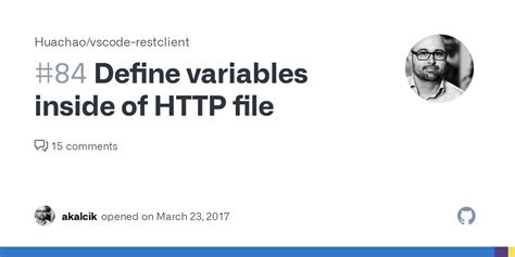 define variables inside of file · issue 84 · huachao vscode