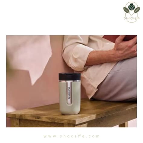 تراول ماگ نسپرسو مدل نوماد کوچک سبز Nomad Sage Green سایت شوکافه
