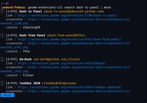 Gnome Extensions Cli Manage Your Extensions From The Terminal Linuxfordevices