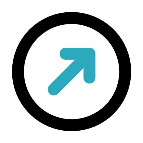 Top Right Circle Vector Svg Icon Svg Repo