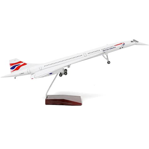 Nuotie 1125 Concorde Model Collectible Diecast Airplane