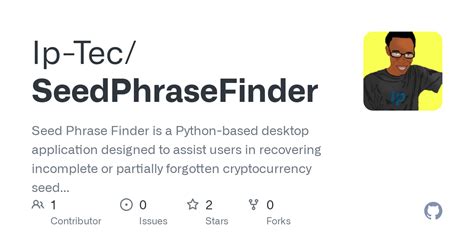Github Ip Tec Seedphrasefinder Seed Phrase Finder Is A Python Based Desktop Application