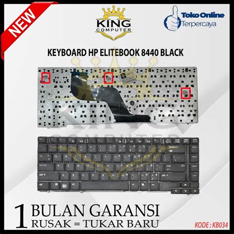 Jual KEYBOARD LAPTOP HP ELITEBOOK 8440 8440P 8440W SERIES BLACK Shopee Indonesia