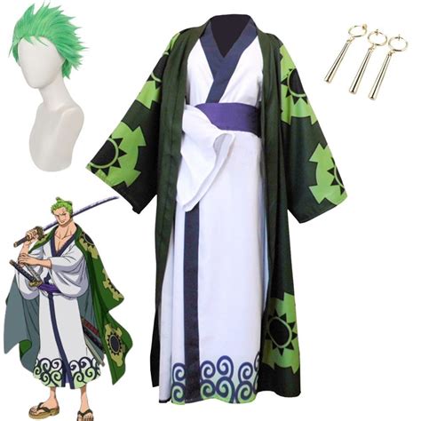 § Roronoa Zoro Cosplay Sia Anime Costume Disguise For Adult Men Women