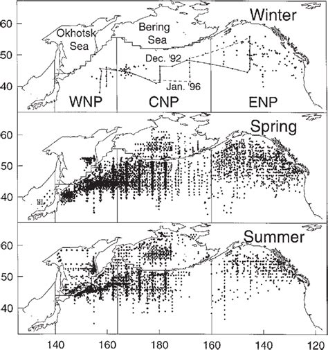 Distribution Of Available Observations On Salmon Abundance And