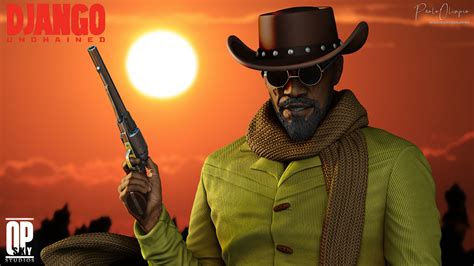 Django Unchained Statue 3d Print Ready 3d Model 3d Printable Cgtrader