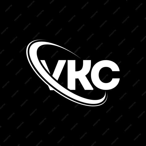 Logotipo De Vkc Vkc Letra Vkc Diseño De Logotipo De Letra Iniciales Logotipo Vkc Vinculado Con