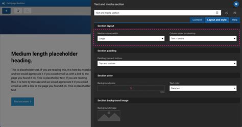 using the section components acquia cohesion docs