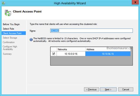 How To Build A Iscsi Target Cluster On Windows Server 2012 Thomas Maurer