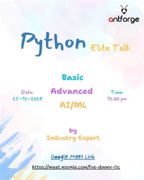 Ant Forge 🚀 Unlock The Power Of Python 🐍 Ready To Dive Into The