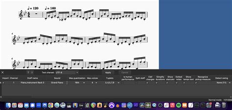 please bring back the midi import options from musescore 3 musescore