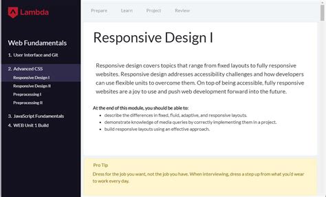 Lambda School Full Stack Week 2 Day 1 Redo From Start