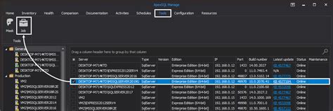 Managing Sql Server Instance Jobs From Apexsql Manage
