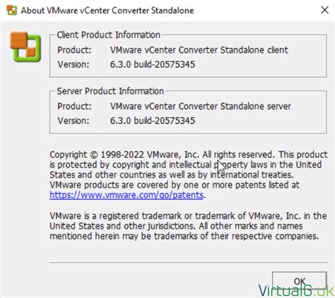 VMware VCenter Converter Getting Started VirtualG Uk
