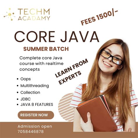 tech learn on linkedin techm acadamy core java summer…