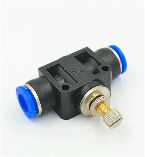 Speed Controller Flow Control Valve Plastic Pneumatic Fitting