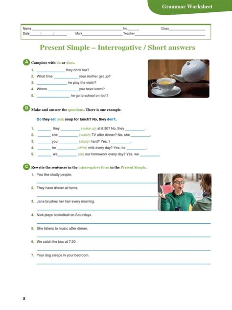 Present Simple Interrogative Pdf