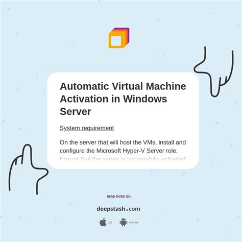 Automatic Virtual Machine Activation In Windows Server Deepstash