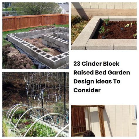 23 Cinder Block Raised Bed Garden Design Ideas To Consider Sharonsable