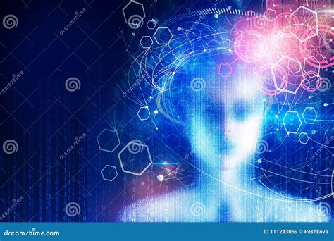 computing cyberspace and programming wallpaper stock illustration
