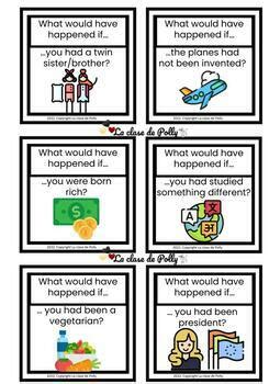 Third Conditional Conversation Questions EDITABLE And PRINTABLE Version