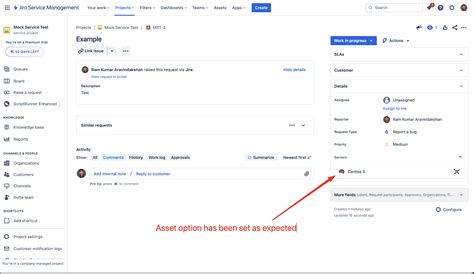 Solved Set Asset Issue Field In Post Function Script