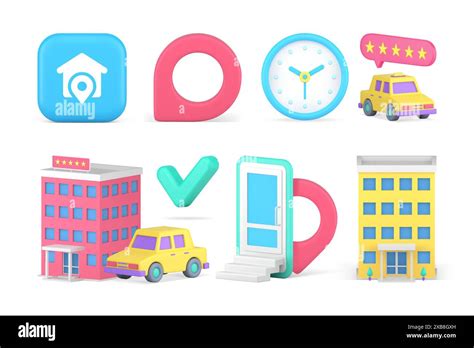 Travel Location Position Direction Tourism Hotel Destination Map Pin