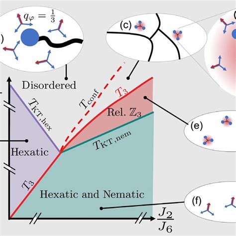 Schematic Phase Diagram Of The Coupled Xy Model 21 Center T Download Scientific Diagram