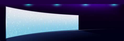 Led Light Screen Background Wall Stage Show Panel Vector Image