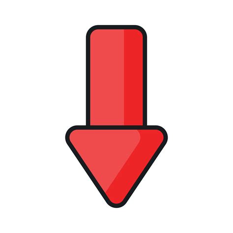 Down Arrow Vector Design 30743503 Vector Art At Vecteezy