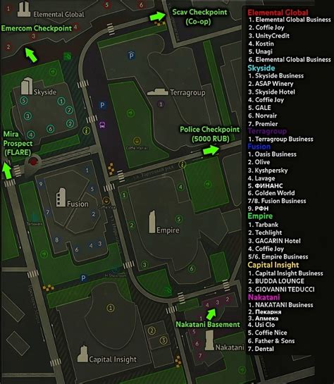 Escape From Tarkov New Location All Ground Zero Extracts