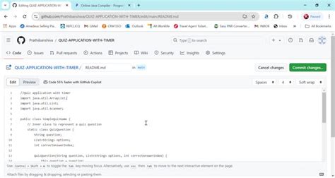 Prathiban S On Linkedin Codsoft Internship Java Quizapp