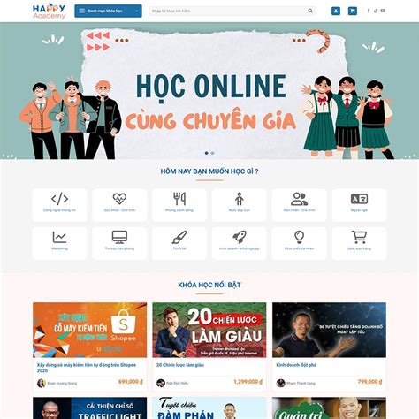 Source Code Theme Wordpress Bán Khóa Học 2025 Themevip Source Code Mẫu Website Chất Mà Rẻ