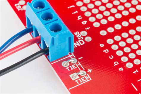 Large Solderable Breadboard Hookup Guide Sparkfun Learn