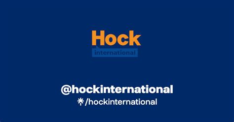 Hock International Linktree