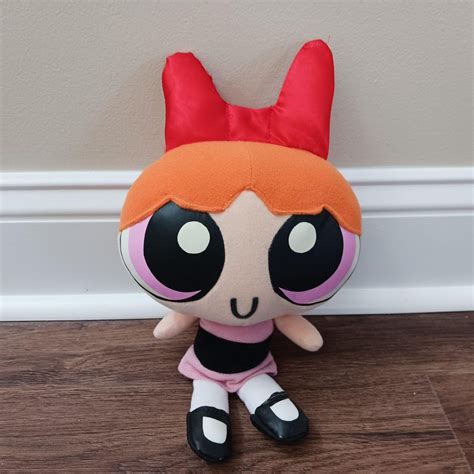 Powerpuff Girls Blossom Plush 1999 Cartoon Network Toy Connection 12