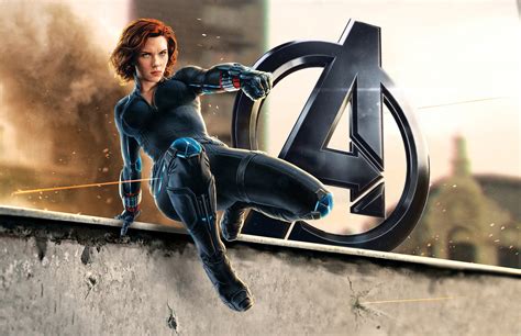4k Ultra Hd Wallpaper Of Black Widow From Avengers Age Of Ultron
