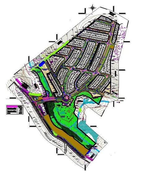 Environmental Urban Town Planning Detail Autocad Drawing Dwg File