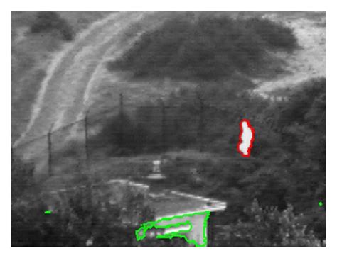 Infrared Target Detection And Location For Visual Surveillance Using Fusion Scheme Of Visible