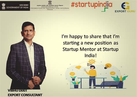Vibhu Dixit On Linkedin Startupindia Export