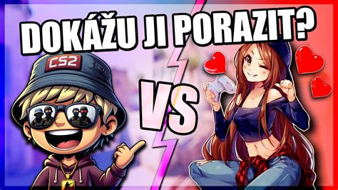 HOLKA MĚ VYZVALA NA 1v1 CS2 YouTube