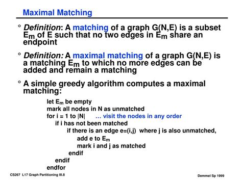 Ppt Cs 267 Applications Of Parallel Computers Lecture 17 Graph