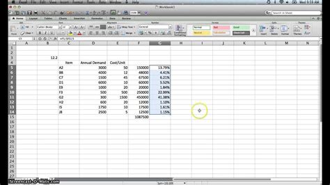Advanced Abc Classification For Inventory Management