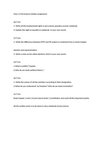 Class Vi Polscience Pdf