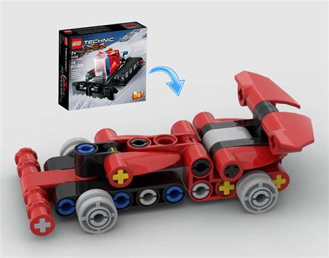 Lego Moc Formula 1 42148 Alternative By Erikgs Rebrickable Build