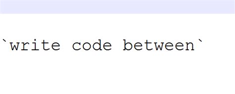 Using Backticks To Format Your Code Off Topic Codecademy Forums