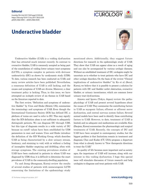 pdf underactive bladder