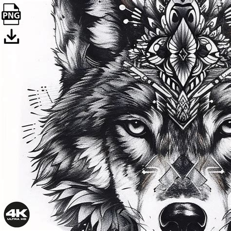 Full Wol Tattoo Stencil Precision Design For Inked Art