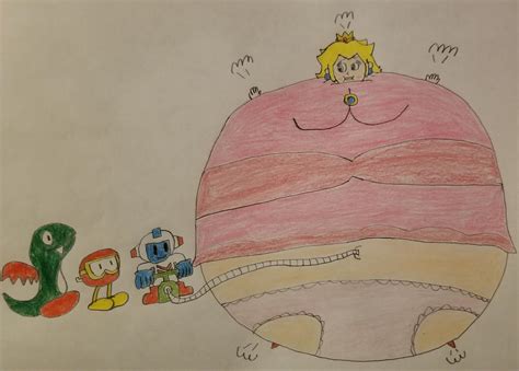 Dig Dug Inflates Princess Peach By Solosergiohd1 On Deviantart
