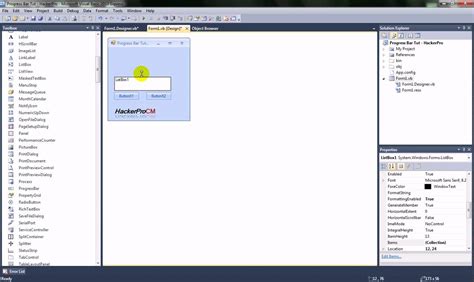 Visual Basic Progress Bar Tut YouTube